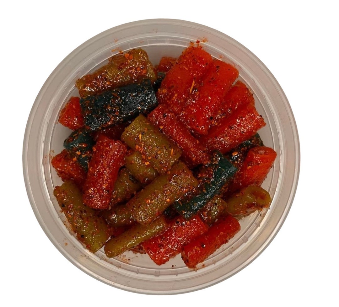 Chamoy Chile Sour Punch Straws Bites, Chamoy Candy, Tajin Candy, Chile ...