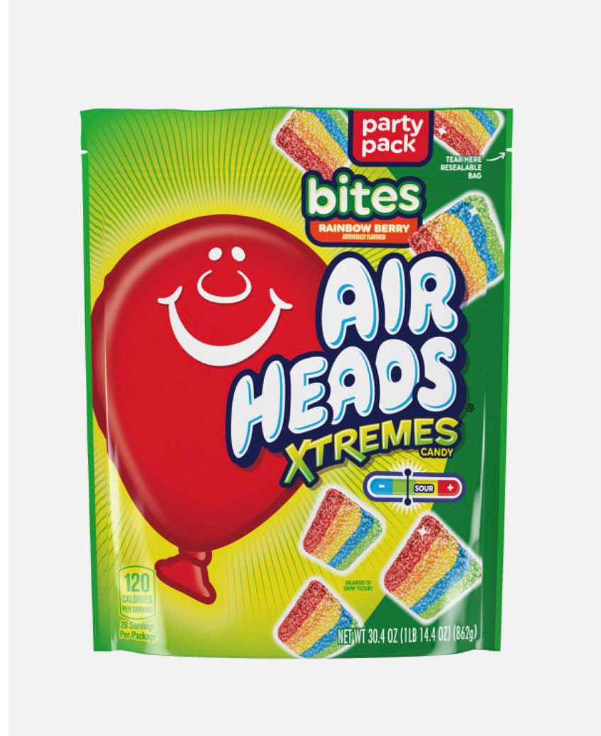 Sweet and Sour Airhead Extreme Candy Bites, Coated in Our Homemade ...