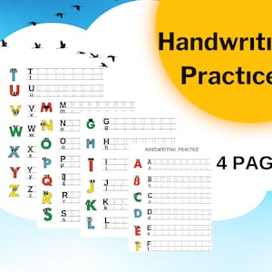 Handwriting Practice , Printable Handwriting Worksheets , Practice ...