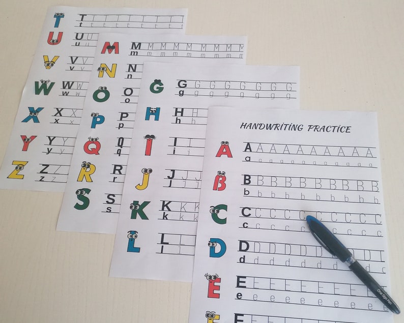 Handwriting Practice , Printable Handwriting Worksheets , Practice ...