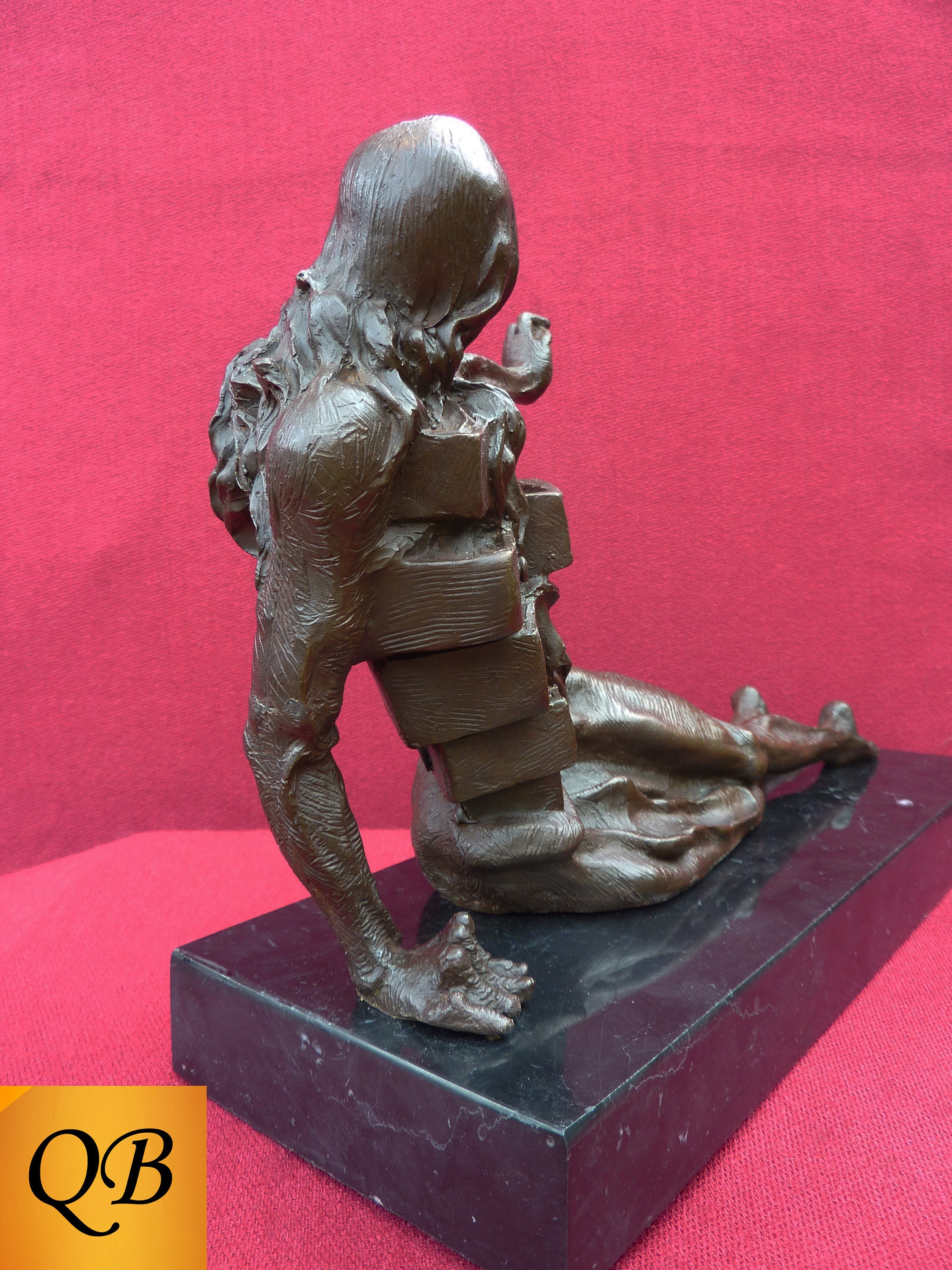 Bronze Figurine Surrealism Statue Dali Drawers Sculpture Contemporary ...