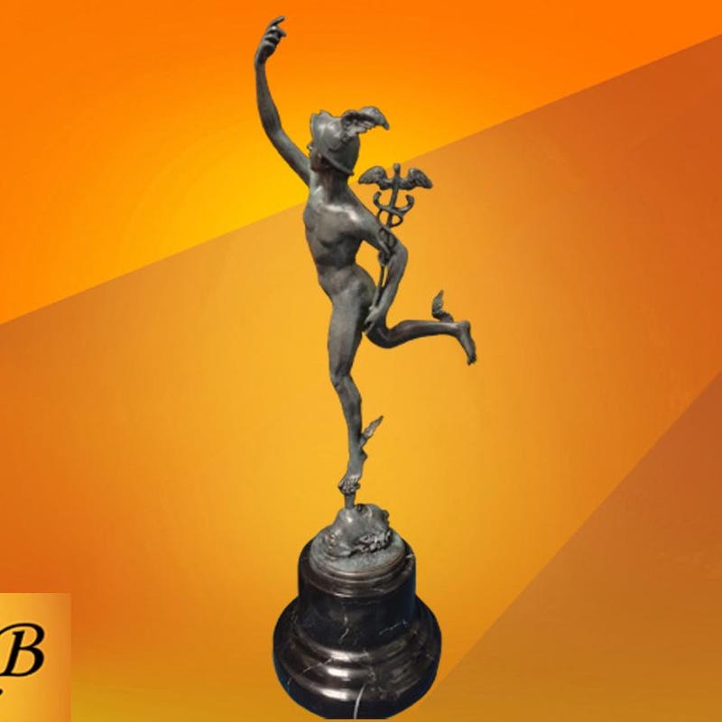 Hermes Statue Art Deco - Etsy UK