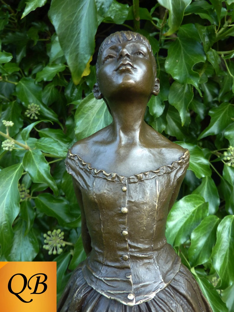 Art Deco Bronze Statue Edgar Degas's Little Dancer of Fourteen Years ...