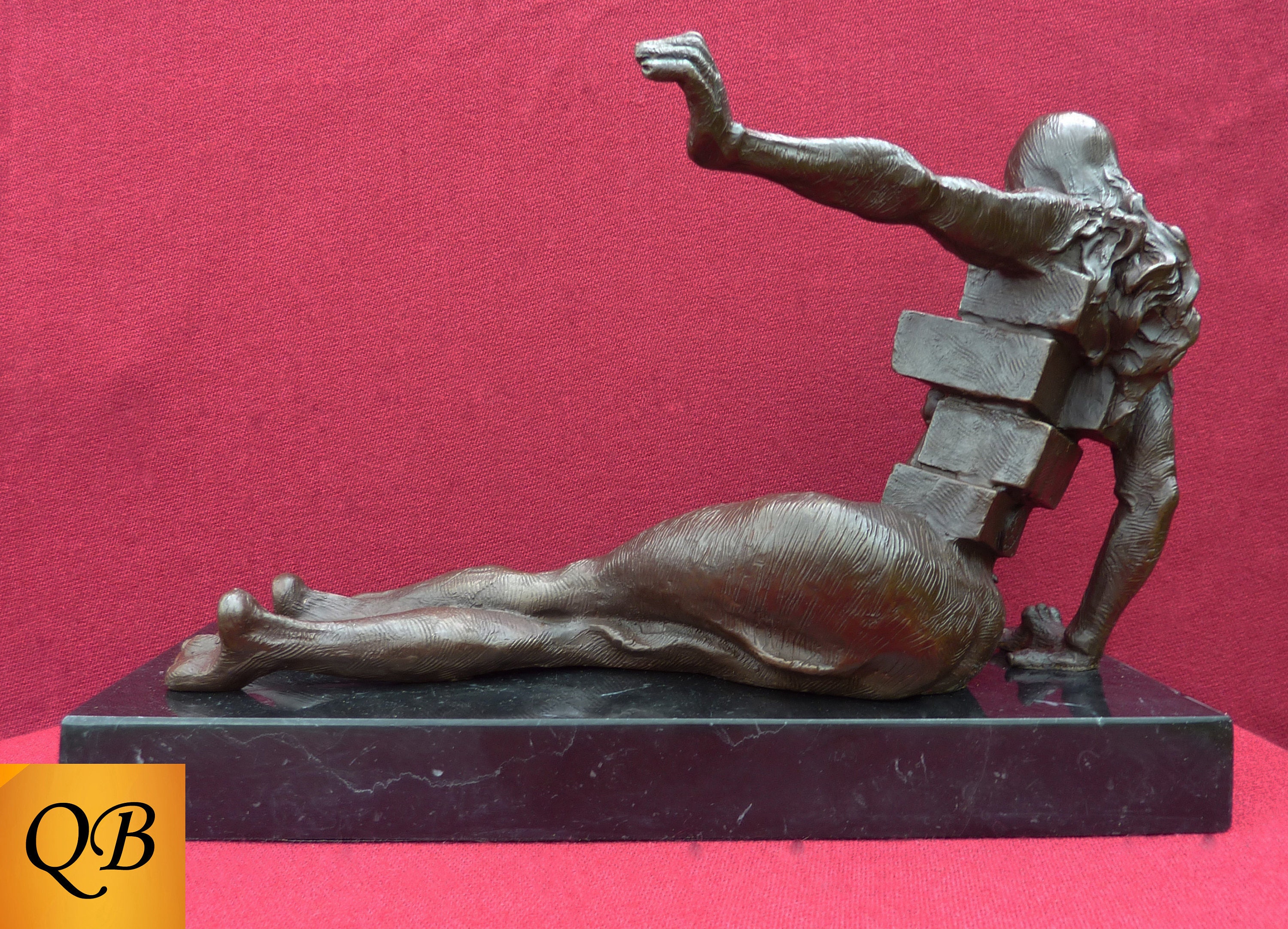 Bronze Figurine Surrealism Statue Dali Drawers Sculpture Contemporary ...