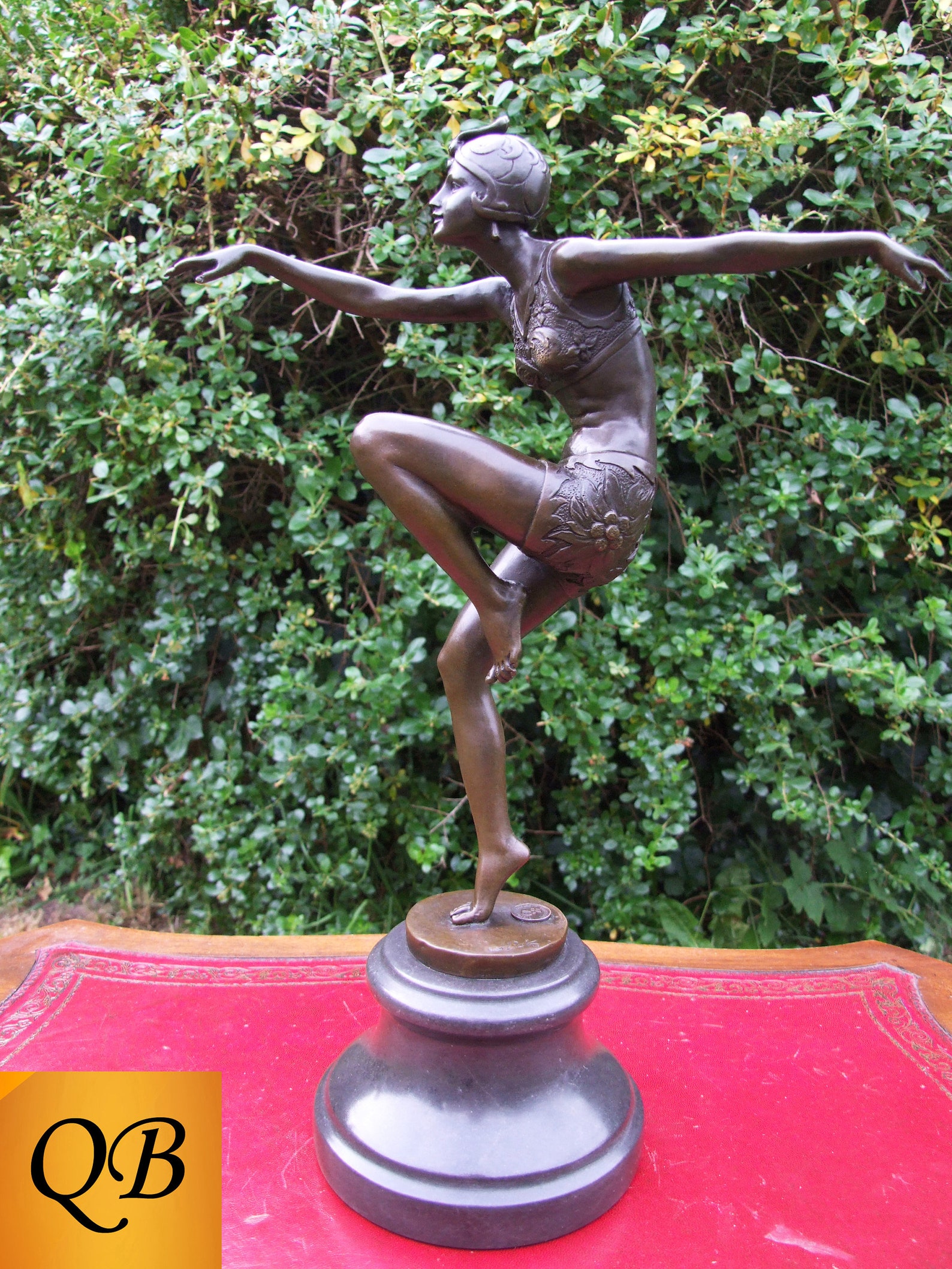 Art Deco Bronze Con Brio 1920 Dancing Flapper Girl. - Etsy