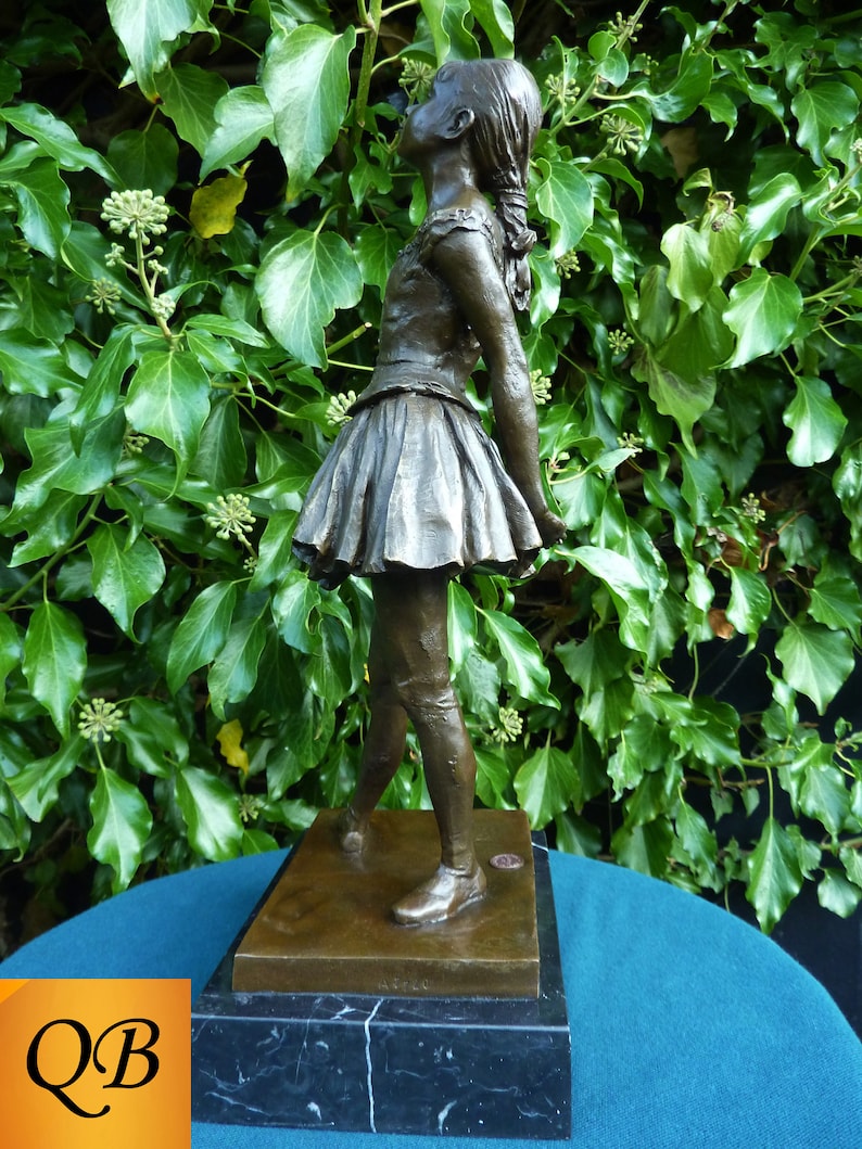 Art Deco Bronze Statue Edgar Degas's Little Dancer of Fourteen Years ...
