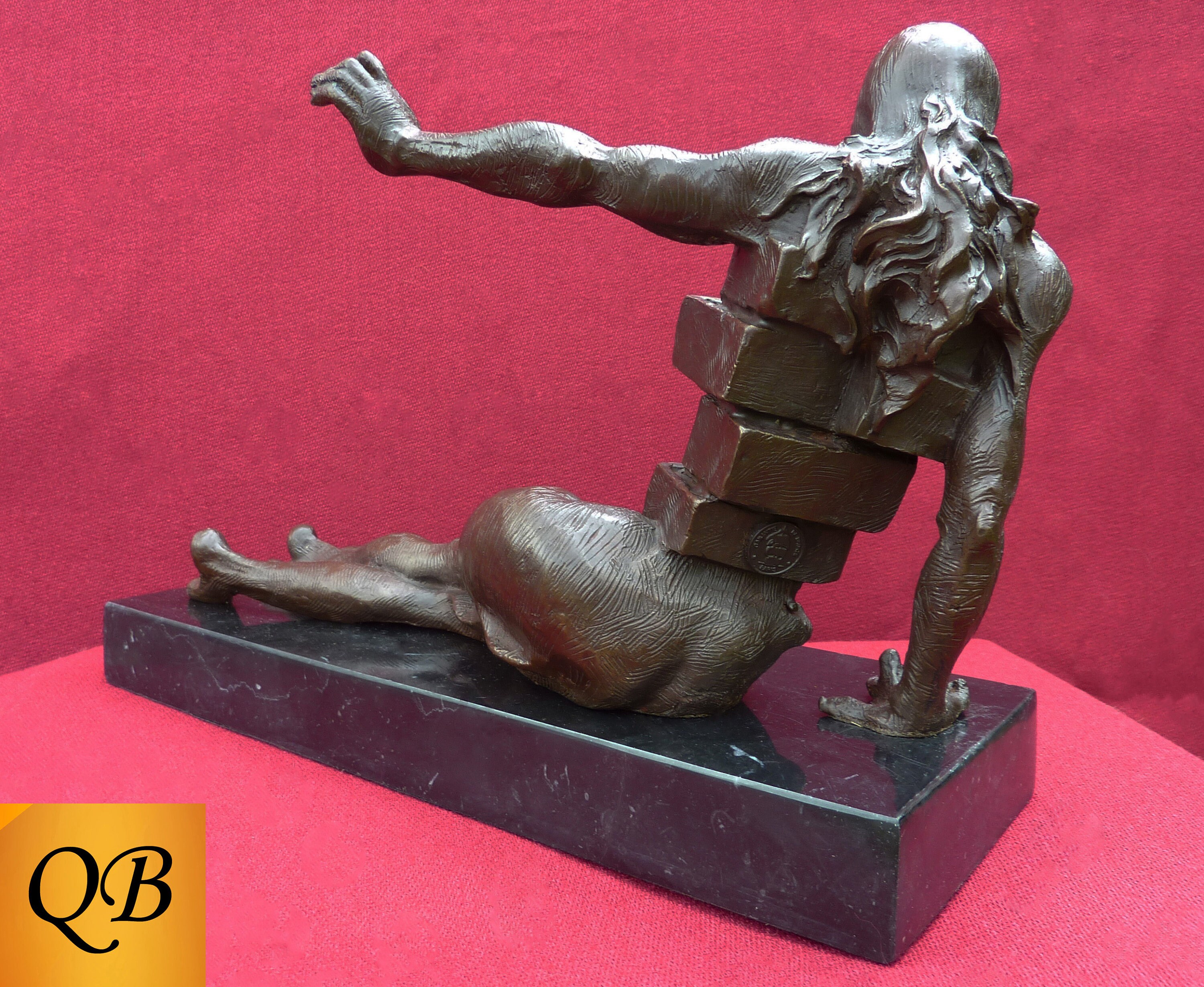 Bronze Figurine Surrealism Statue Dali Drawers Sculpture Contemporary ...