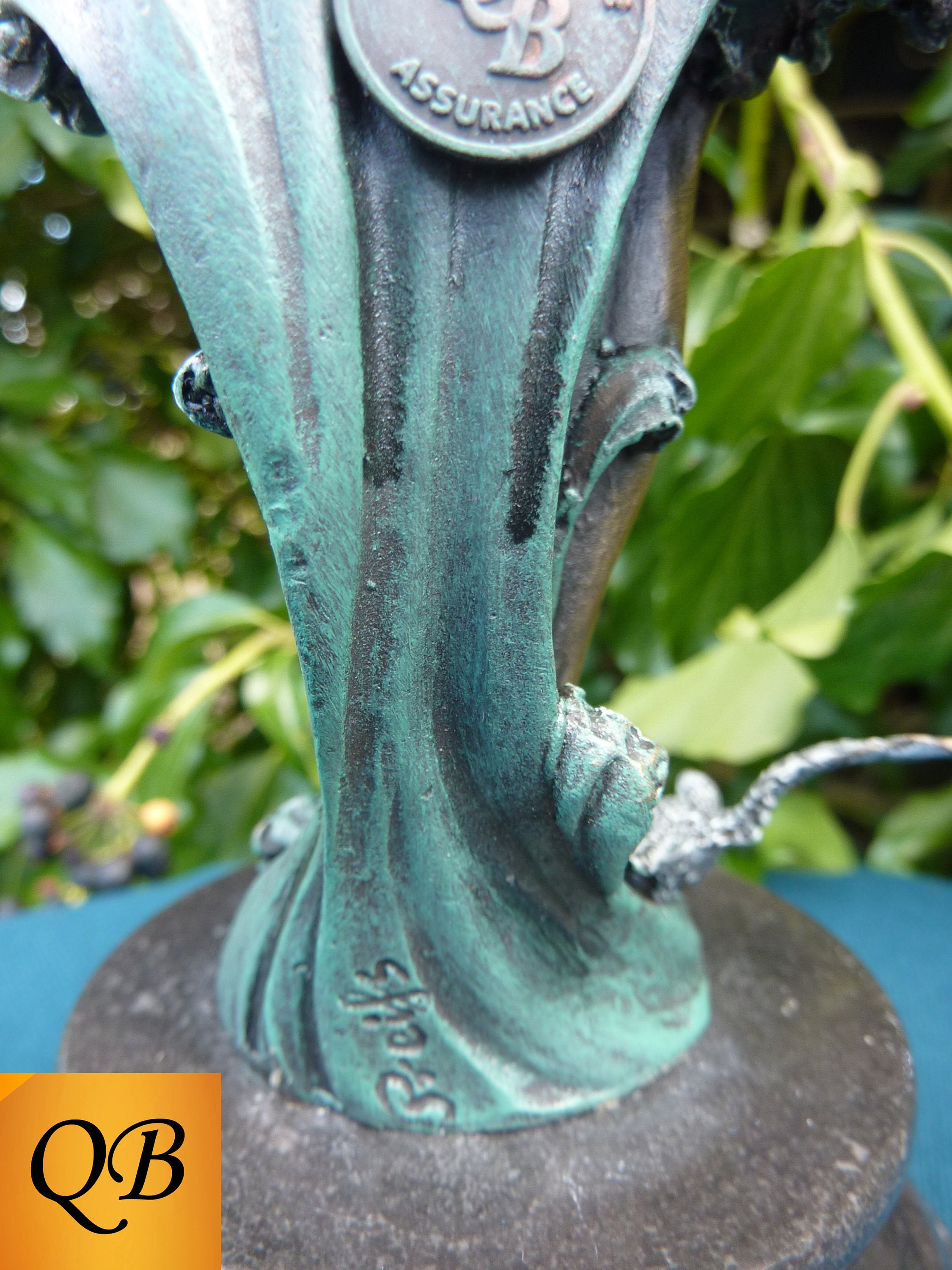 Bronze Figure Wave Art Deco Lady Statue Amongst the Waves. - Etsy