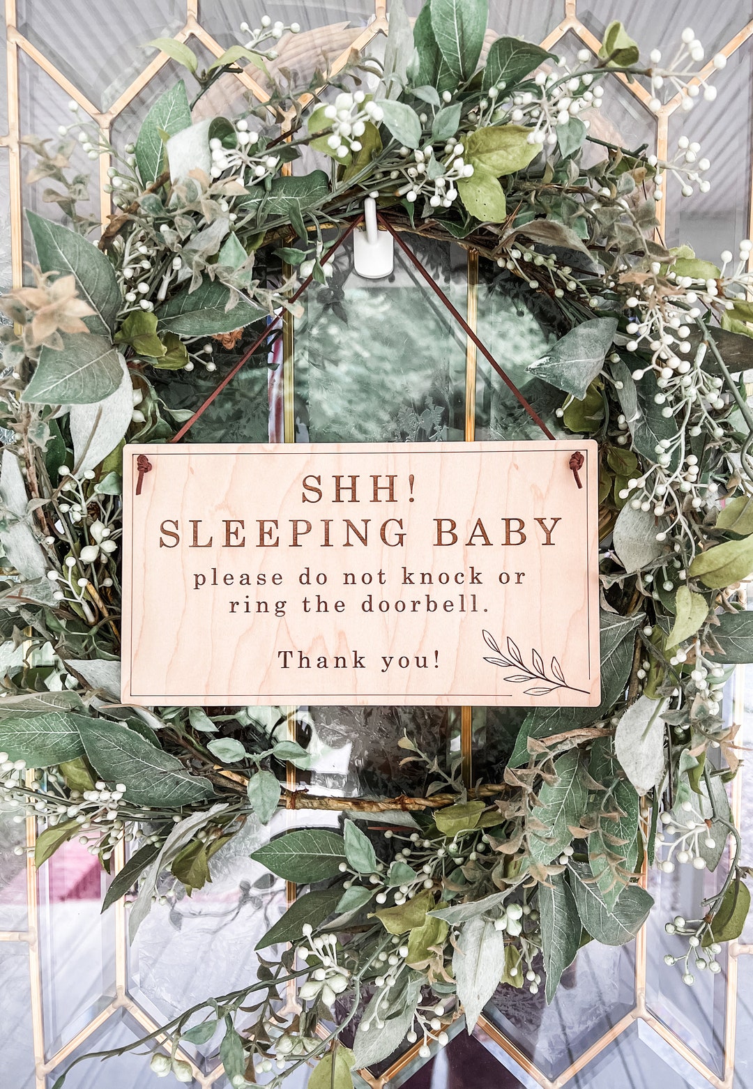 DIGITAL Download SHH Sleeping Baby Please Do Not Disturb - Etsy