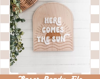 Digital Download Boho Rainbow Floral Arch Sign SVG File Boho Sign File ...