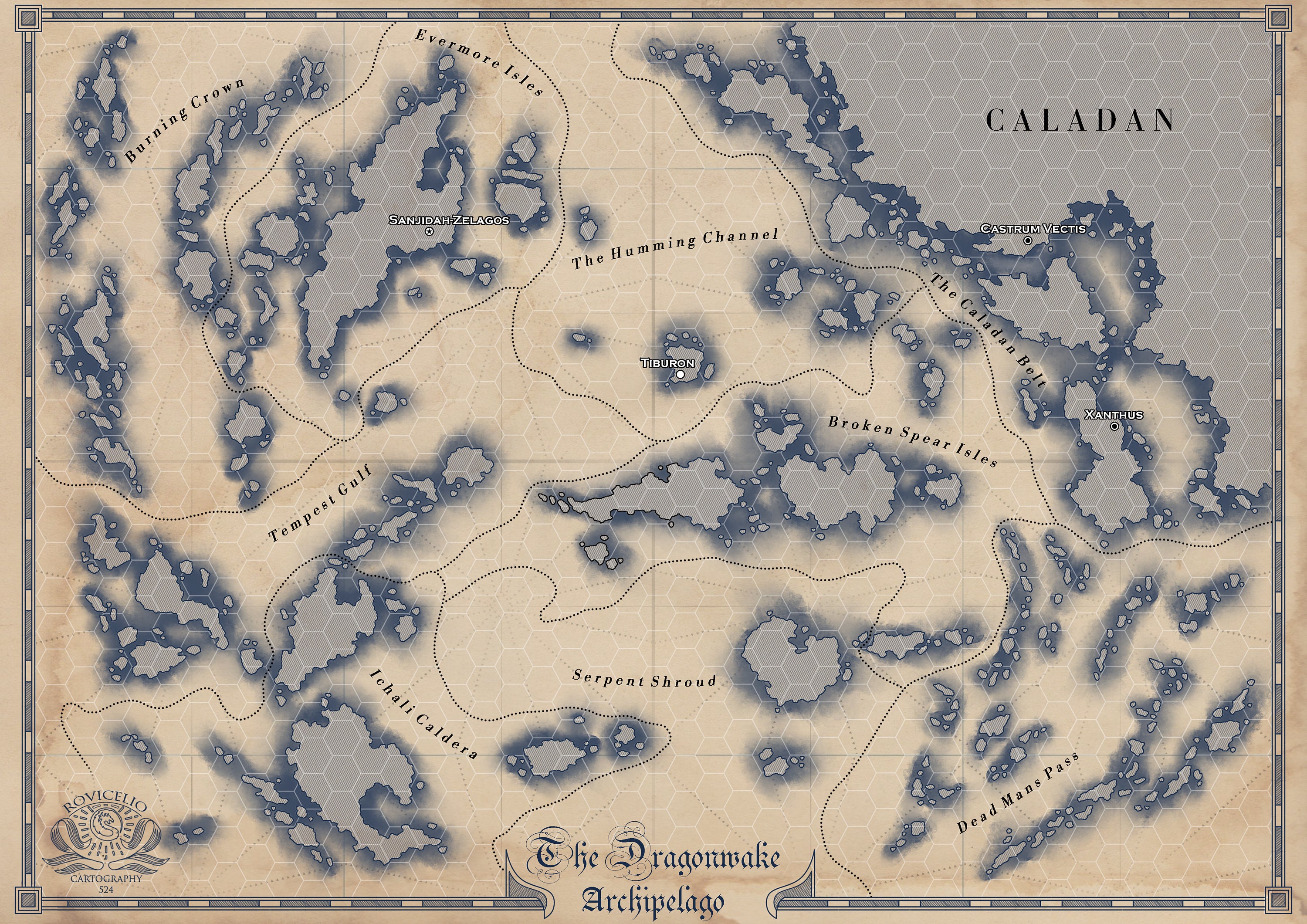 Custom Fantasy Map for Dnd and Other TTRPGS - Etsy