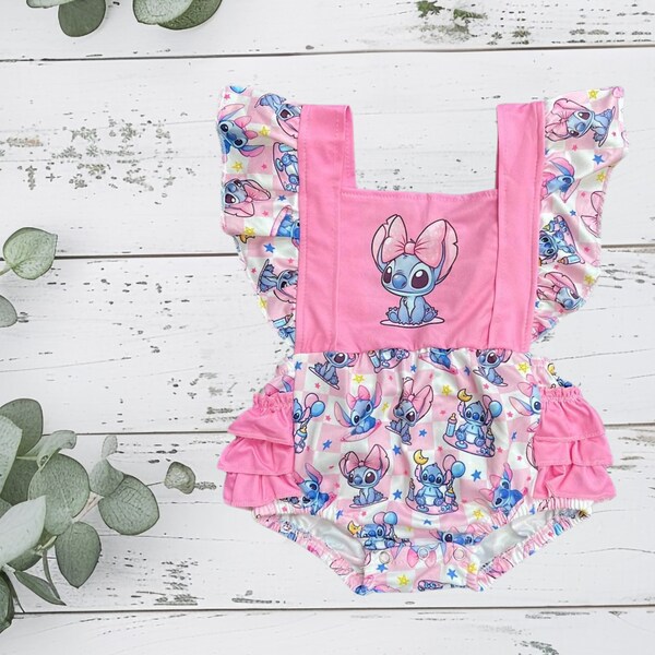 Stitch Girls Birthday Outfits - Etsy