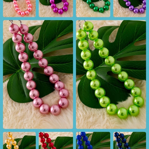 Kids Beaded Necklace - Etsy