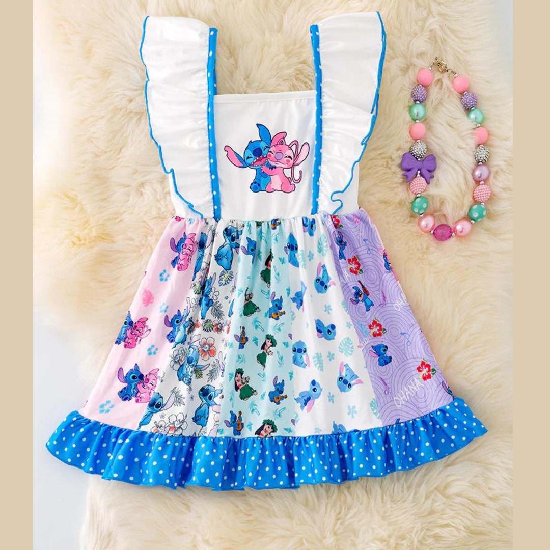 Size 2/3T SALE Lilo and Stitch Dress for Birthday Blue Dog Dresses ...