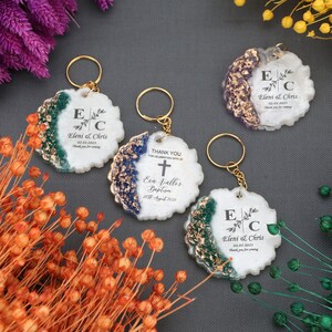 50 PCS Resin Epoxy Magnet Wedding Favors, Custom Baby Shower Favors ...