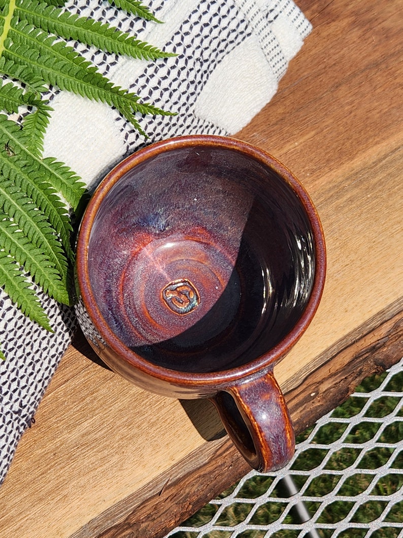 14 Fl Oz. Mug With Flared Foot, Handmade Pottery Mug, Coffee Mug ...