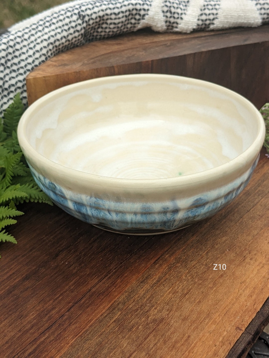 16 Fl Oz Waterfall Bowl Soup Bowl Handmade Pottery Ceramic - Etsy