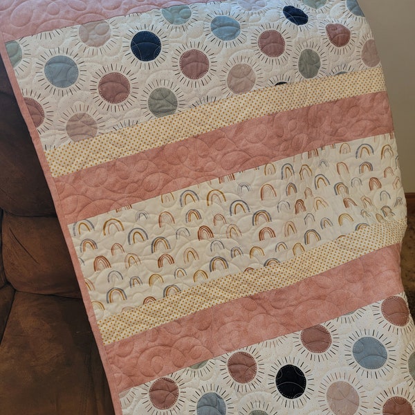 Rainbow Baby Quilt Pattern - Etsy