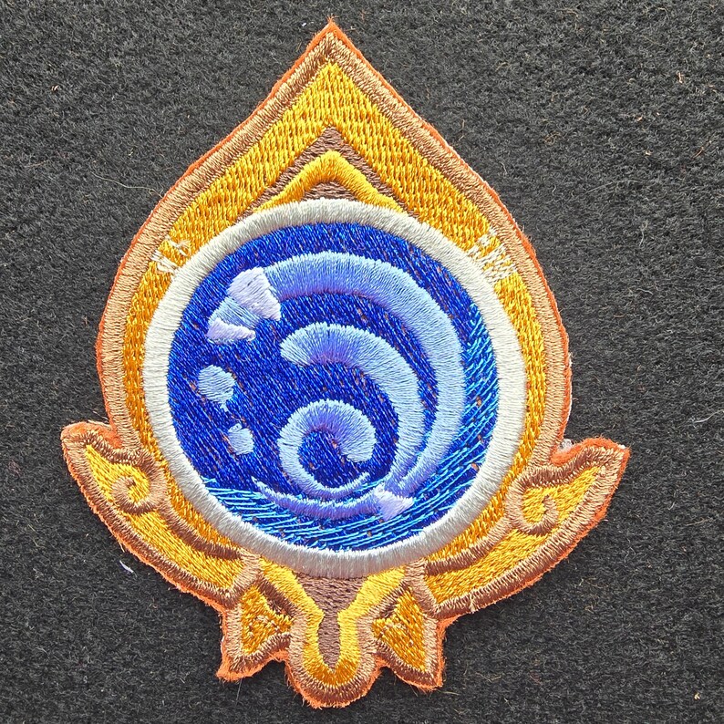Genshin Impact's Sumeru Style Vision Patches. Pyro, Hydro, Cryo ...