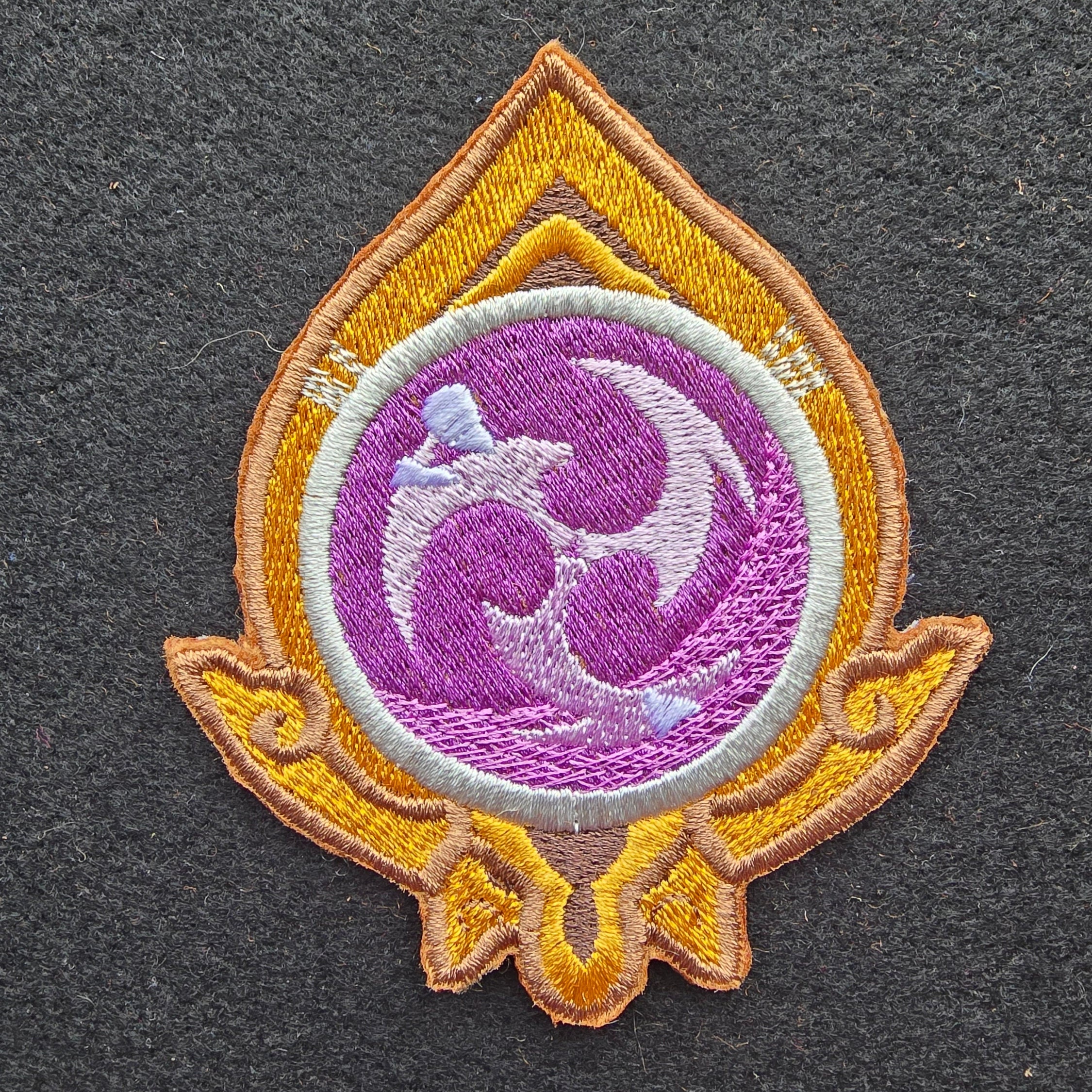 Genshin Impact's Sumeru Style Vision Patches. Pyro, Hydro, Cryo ...