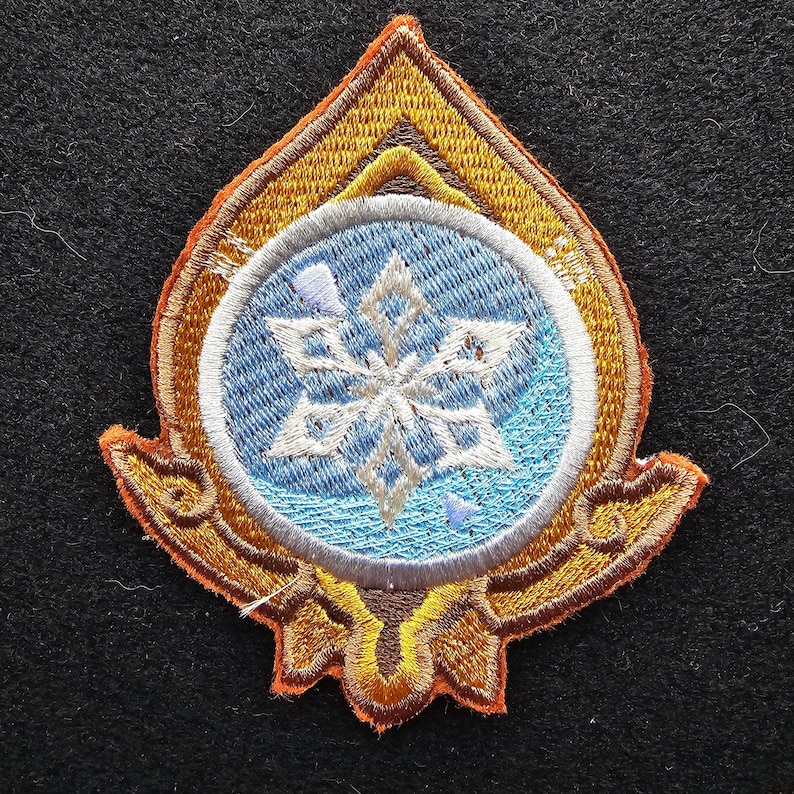 Genshin Impact's Sumeru Style Vision Patches. Pyro, Hydro, Cryo ...