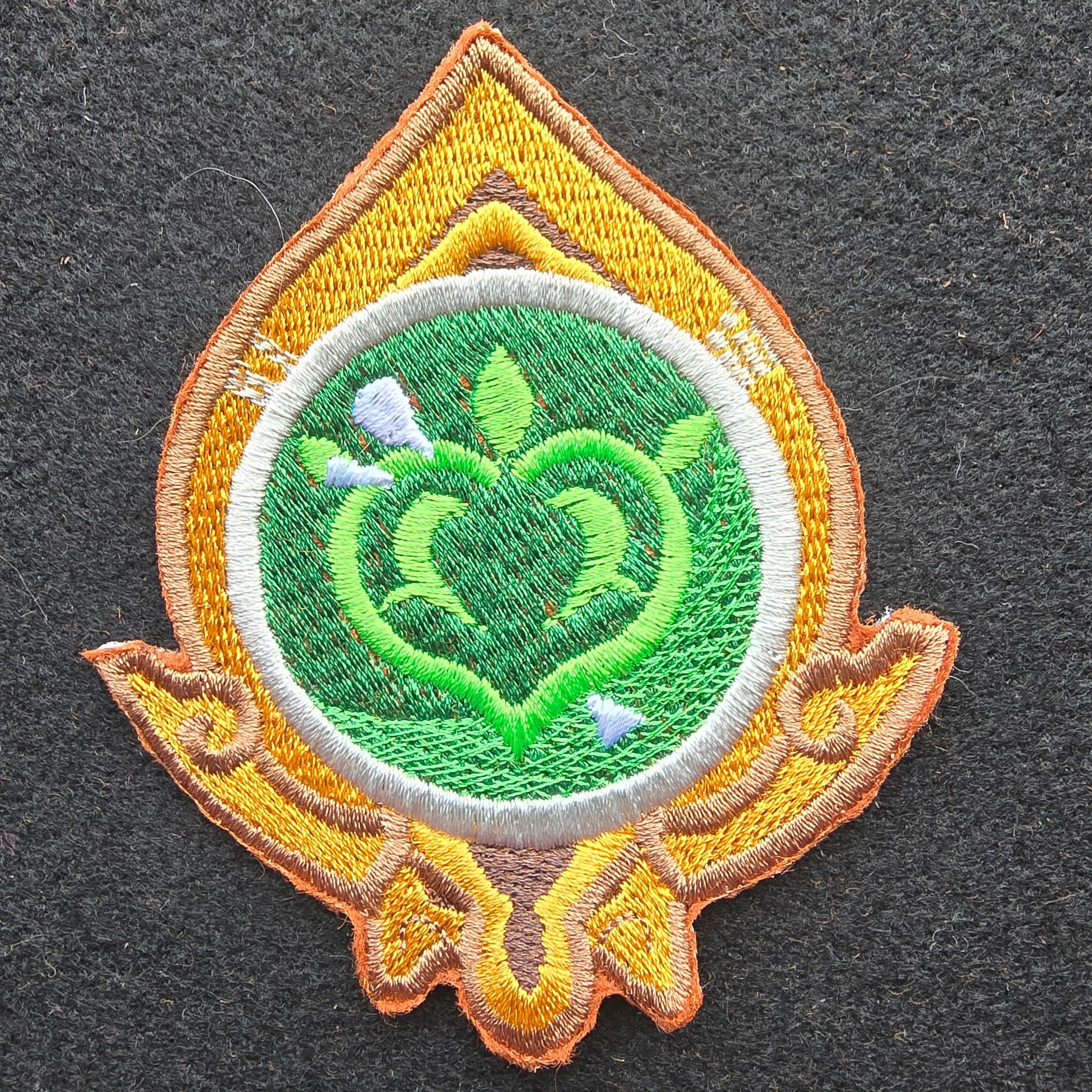 Genshin Impact's Sumeru Style Vision Patches. Pyro, Hydro, Cryo ...