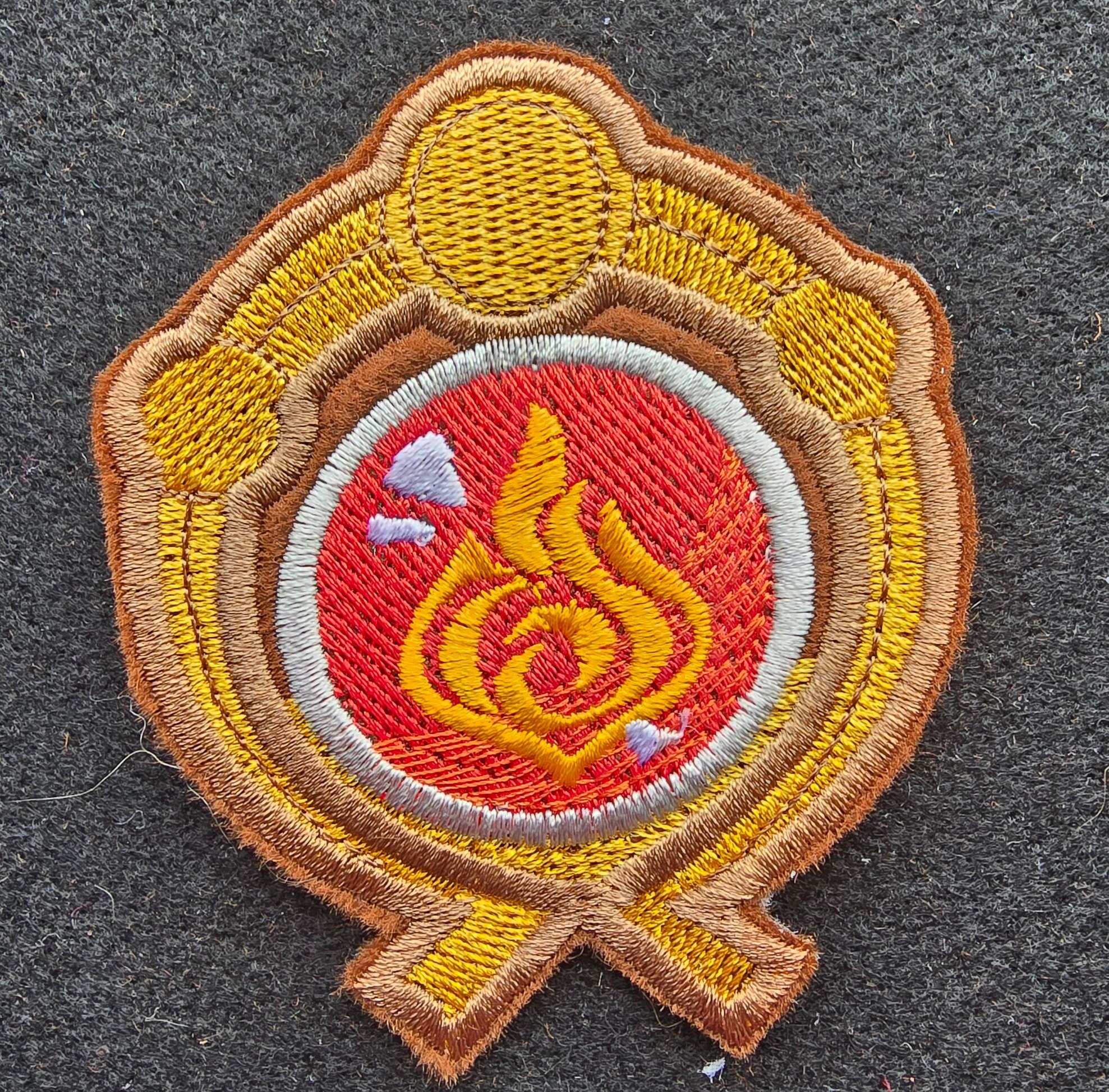 Genshin Impact's Inazuma Style Vision Patches. Pyro, Hydro, Cryo ...