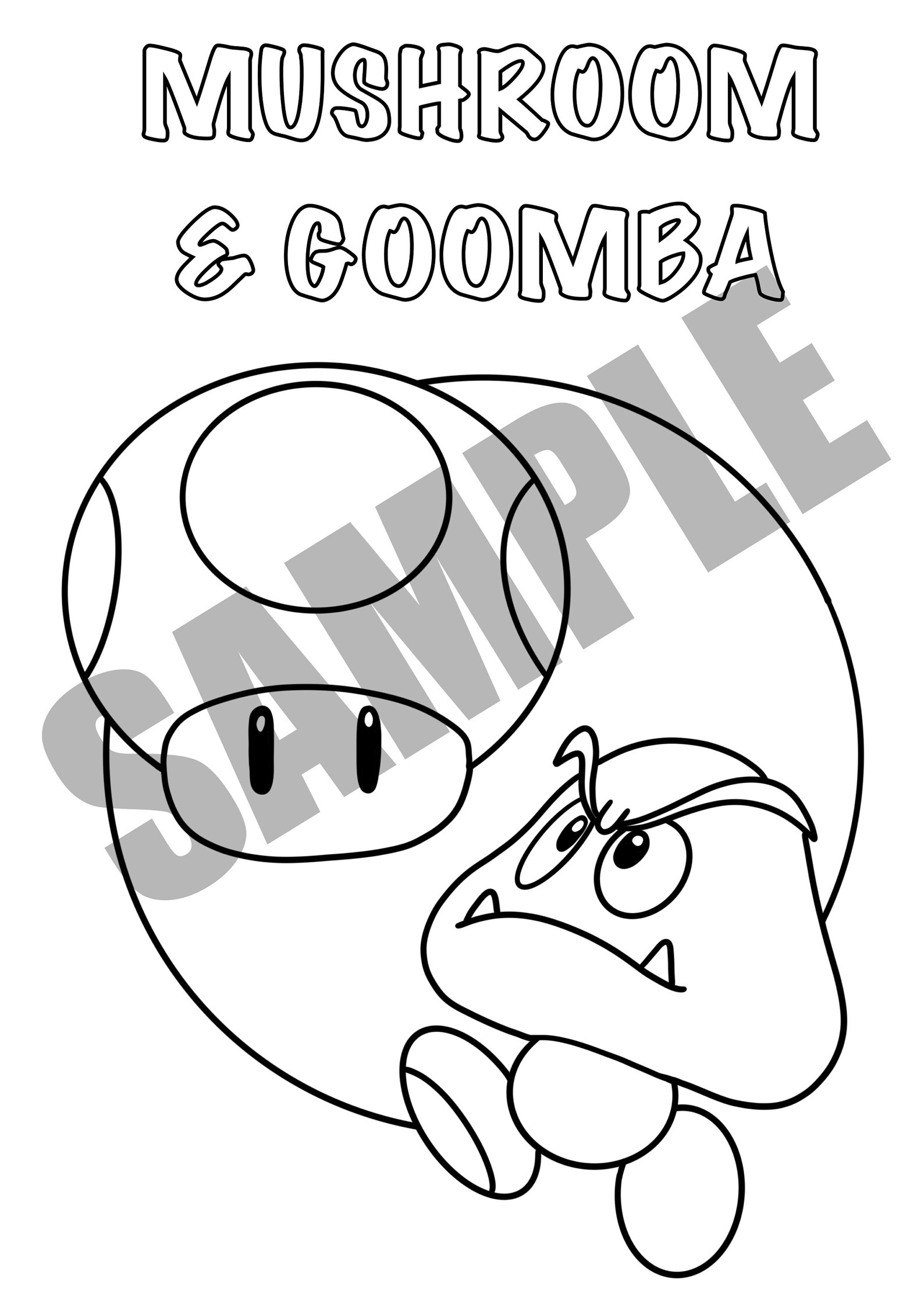 A4 Super Mario Colouring Book. Kids Colouring Books. Party Bag Ideas ...