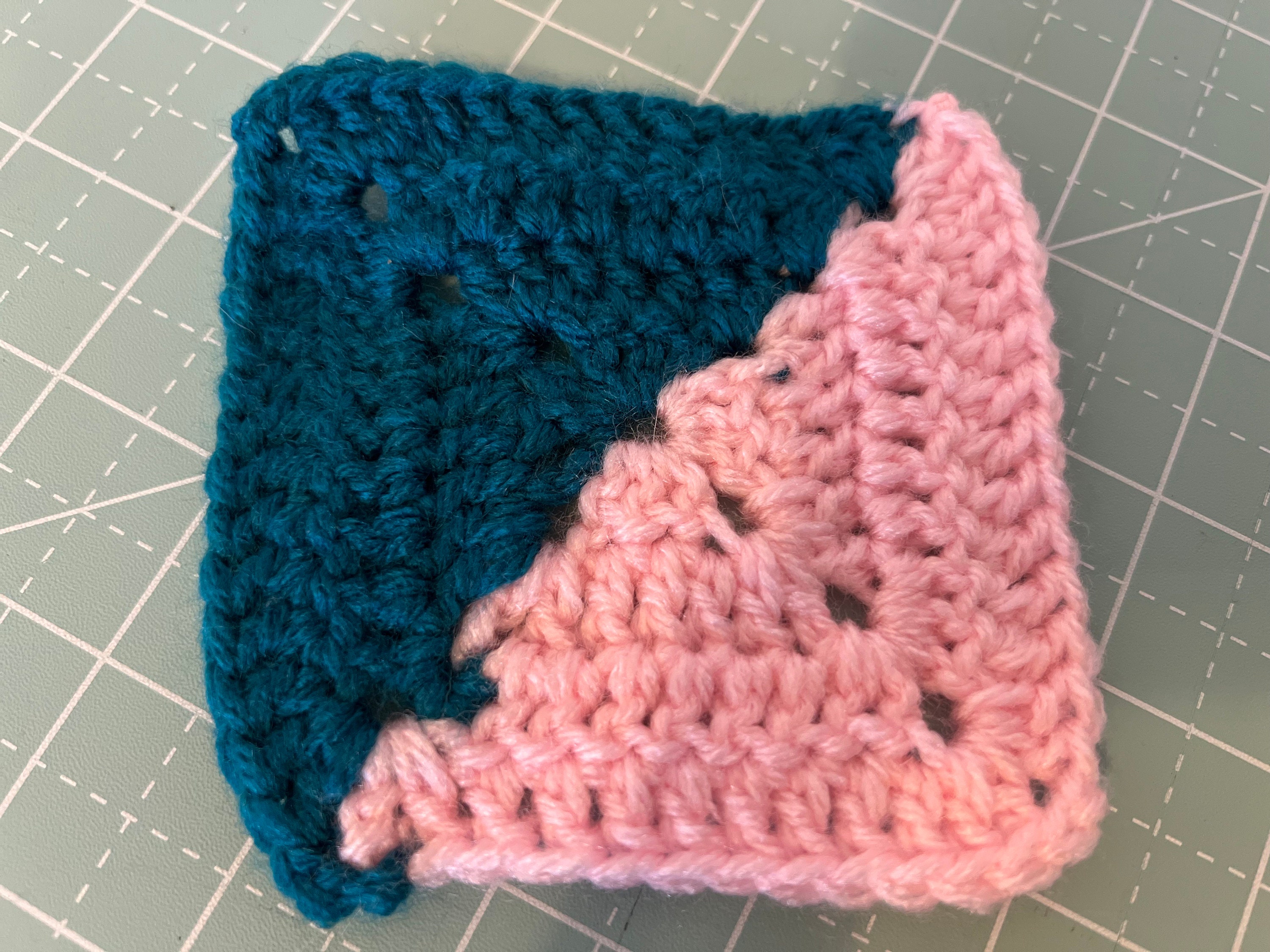 Half Triangle Granny Square Pattern - Etsy