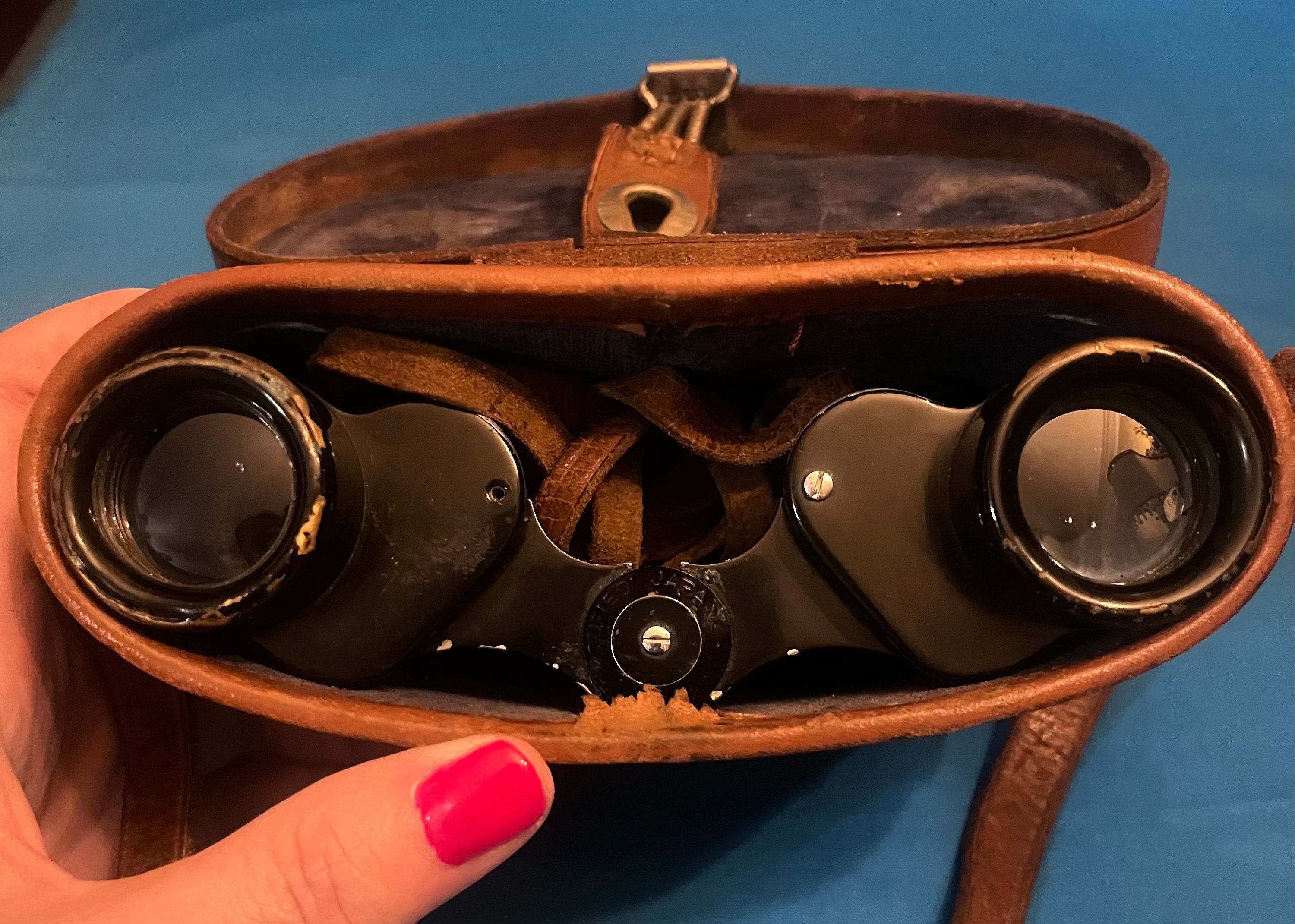 Vintage RENOX 6x25 Bird Watching BINOCULARS With Leather Case. Some ...