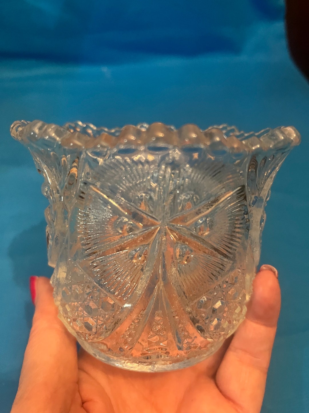 Antique Mckee Brothers REGAL STAR Pattern EAPG Spooner 1909 - Etsy
