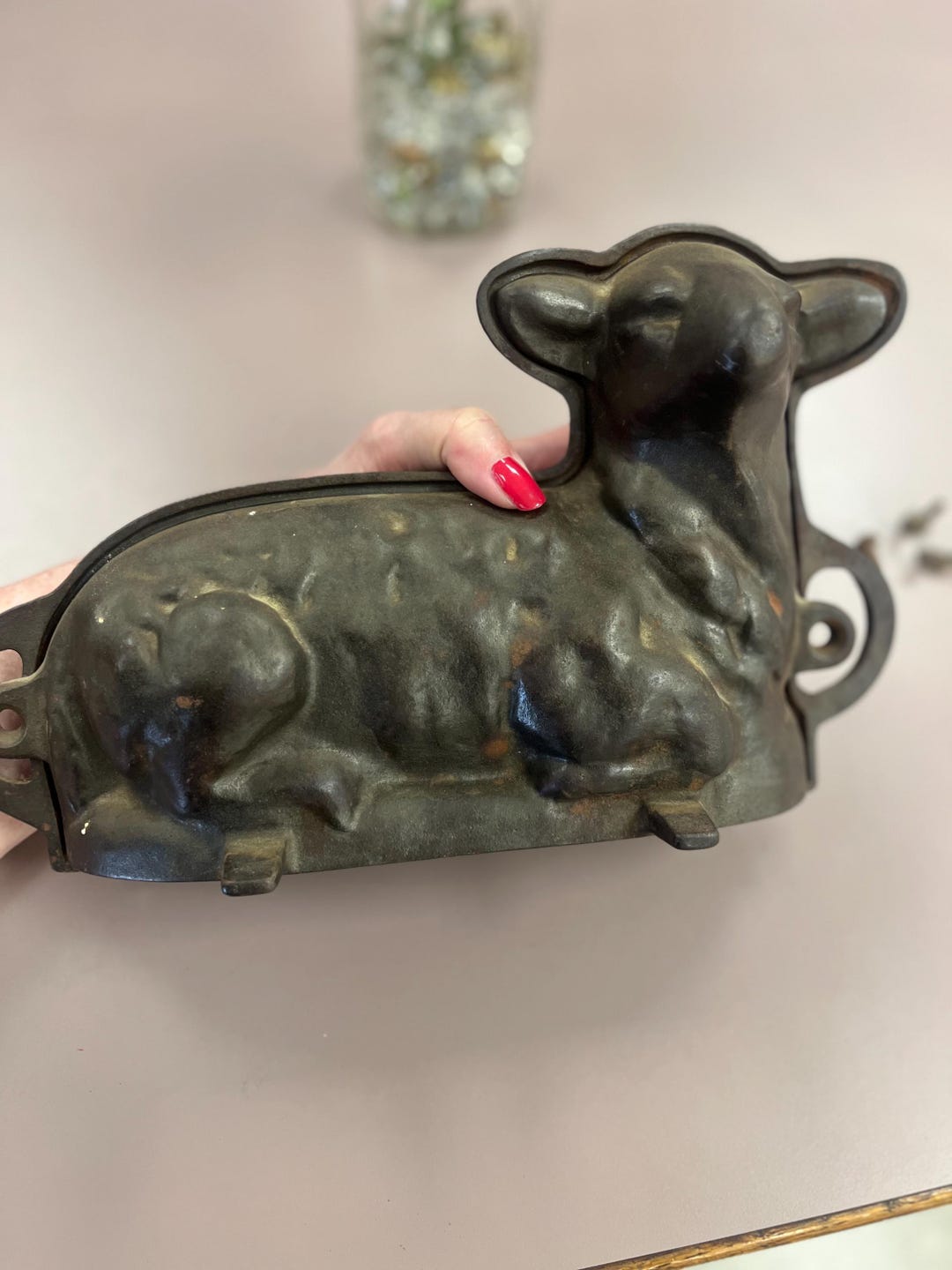 Vintage Cast Iron GRISWOLD 866 LAMB CAKE Mold. - Etsy