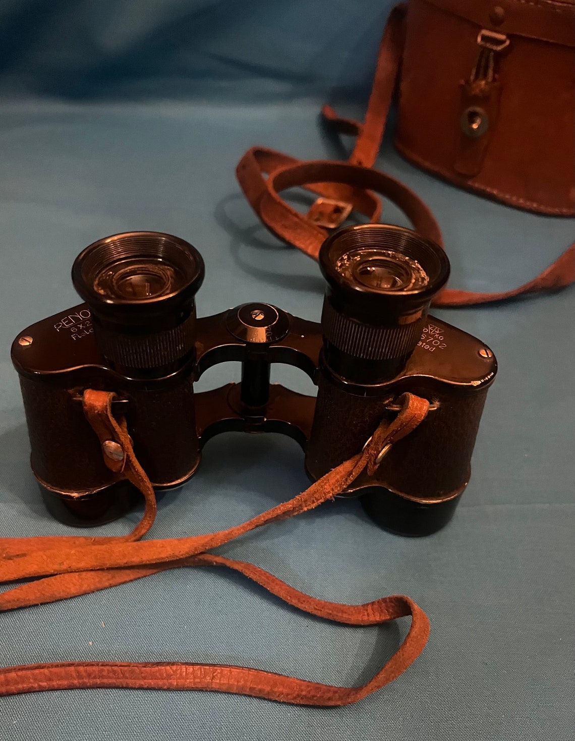 Vintage RENOX 6x25 Bird Watching BINOCULARS With Leather Case. Some ...