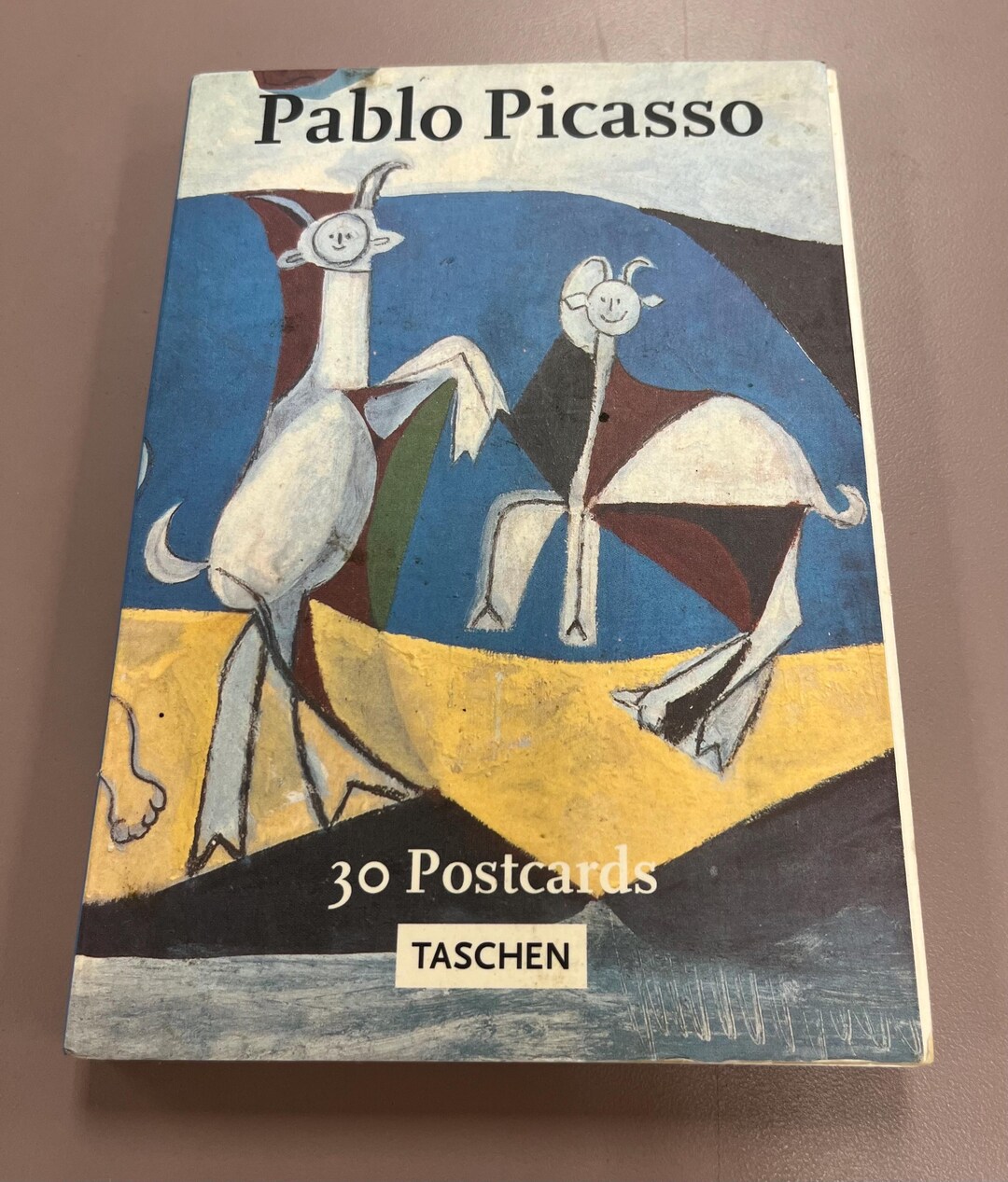 Vintage POSTCARD Book of PABLO PICASSO Thirty Different Postcards ...