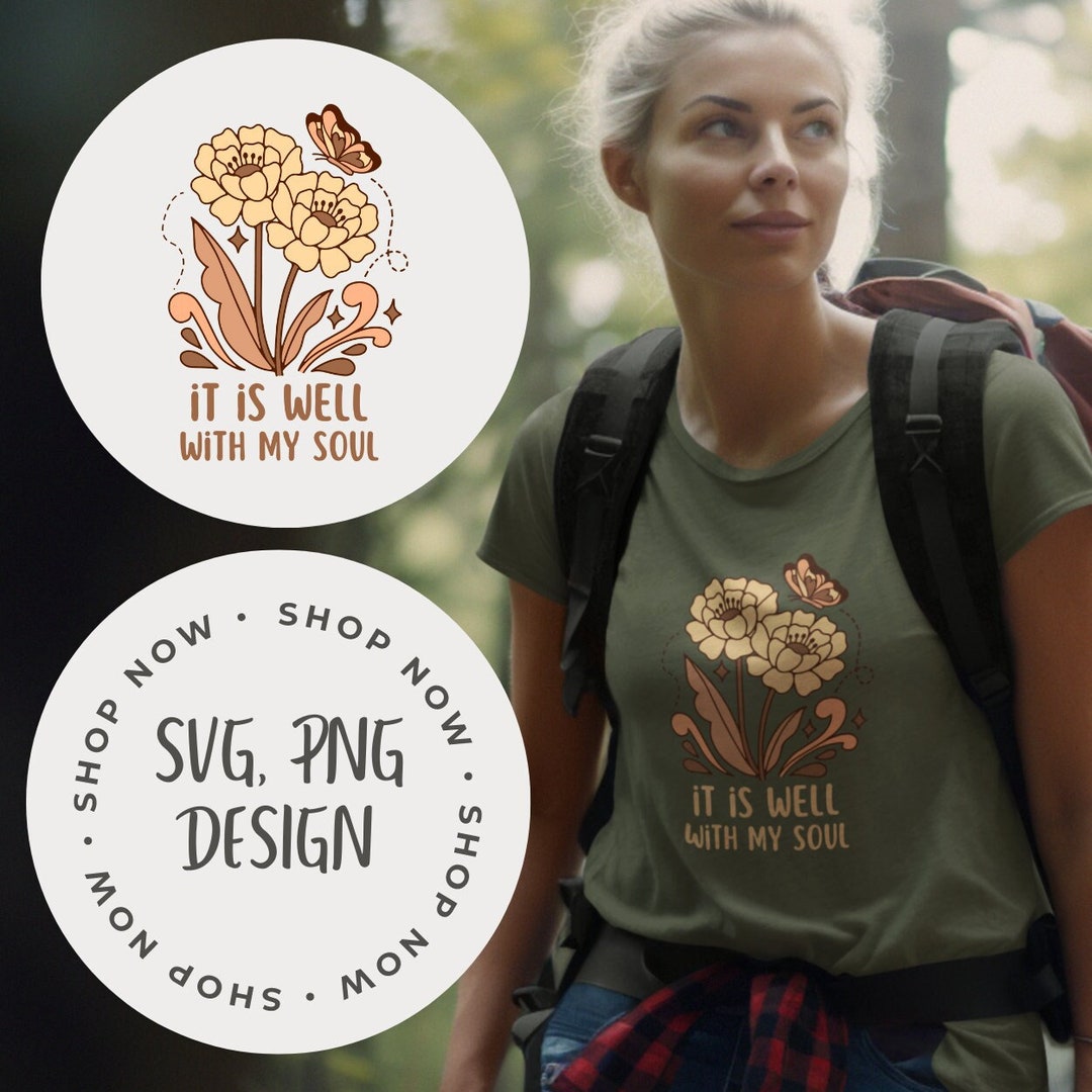 It is Well PNG | Png, Svg Downloadable| Printable Mockup | Sticker ...