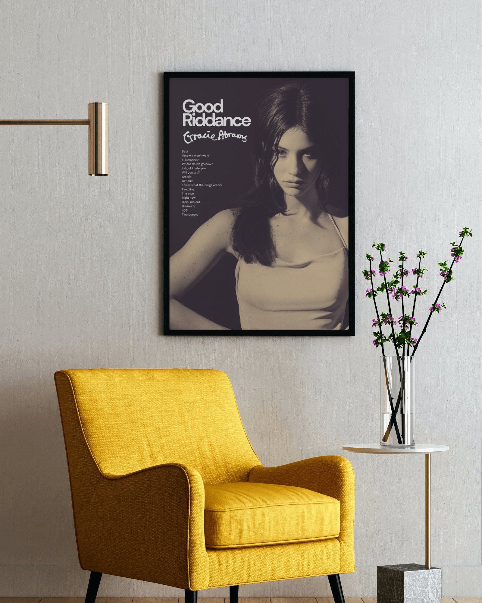 Good Riddance Album Art Print, Gracie Abrams B sold by G Page | SKU ...