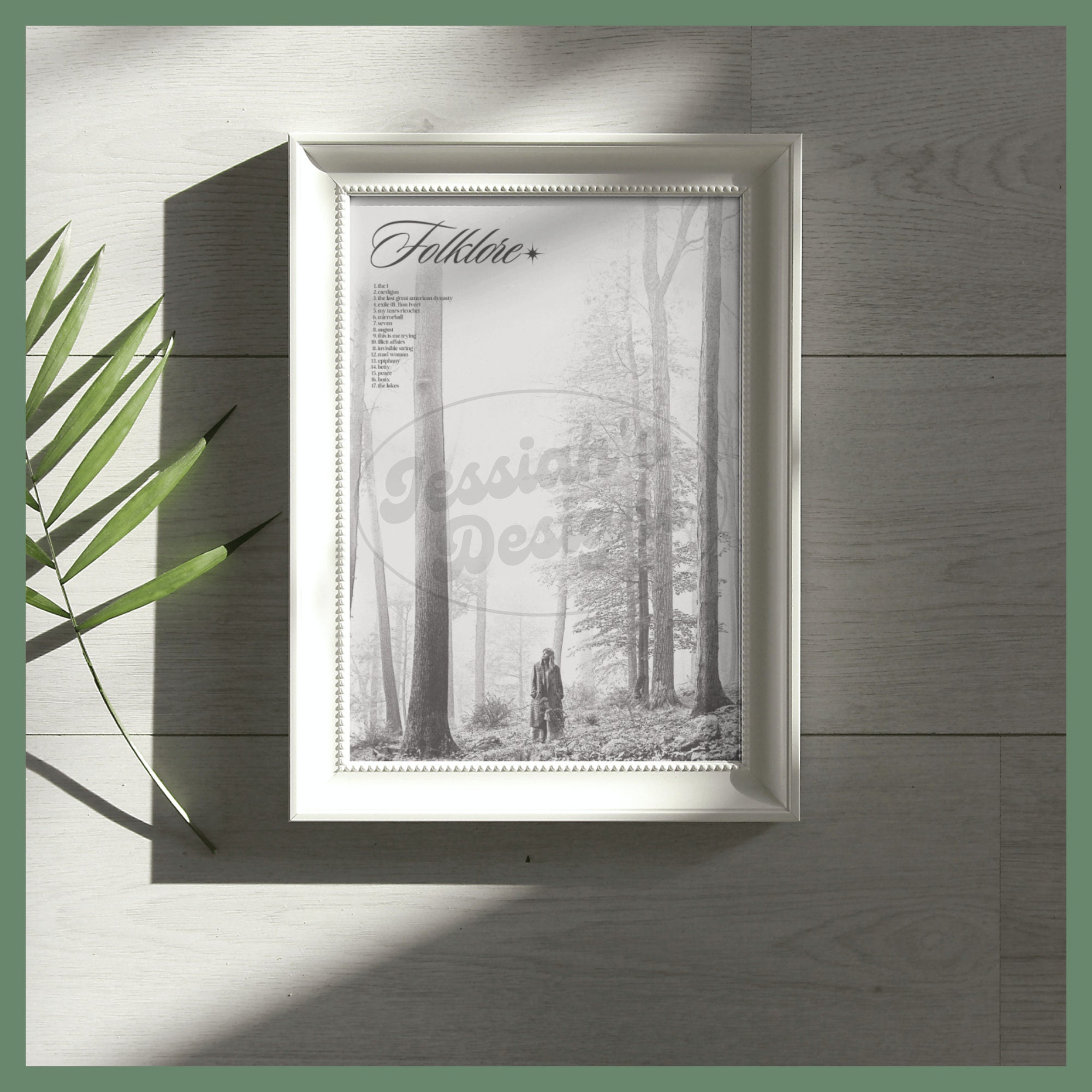 Folklore Album Tracklist Poster sold by Cassie | SKU 73668104 | 30% OFF ...