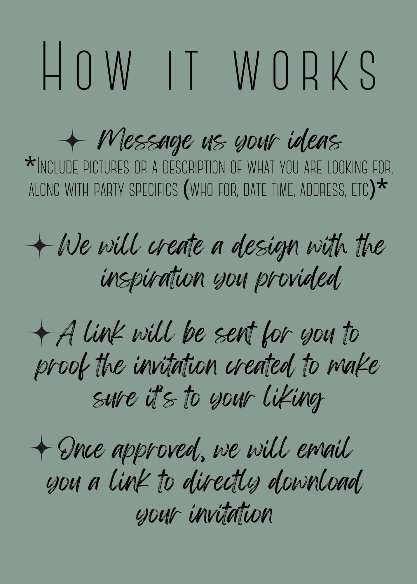 Custom Invitation Design, Custom Invitation, Mobile Evite, Digital ...