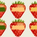 Strawberry Bulletin Board Kit: Summer Classroom Decor - Etsy