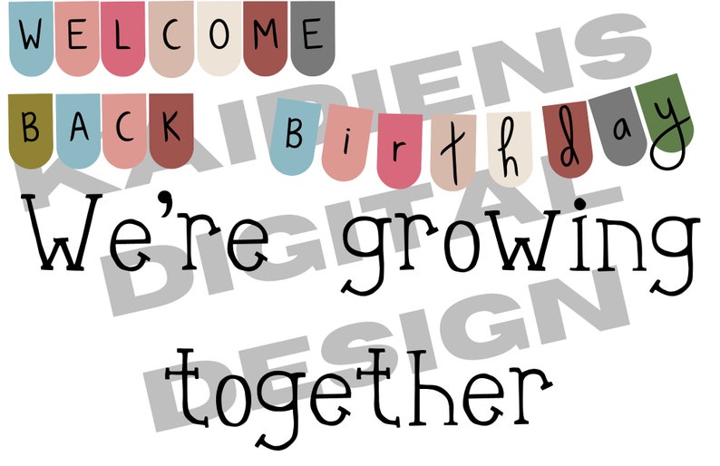 Boho Bulletin Board Kit Growing Bulletin Board Teachers - Etsy