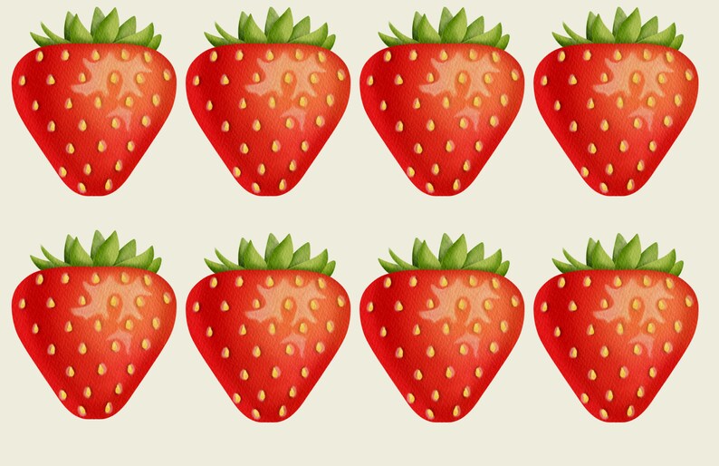 Strawberry Bulletin Board Kit: Summer Classroom Decor - Etsy