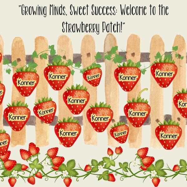 Strawberry Theme - Etsy