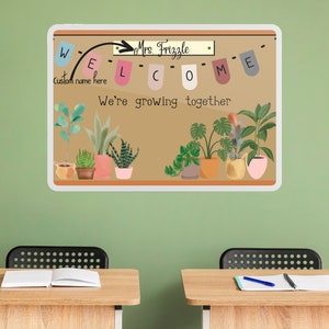 Boho Bulletin Board Kit Growing Bulletin Board Teachers - Etsy