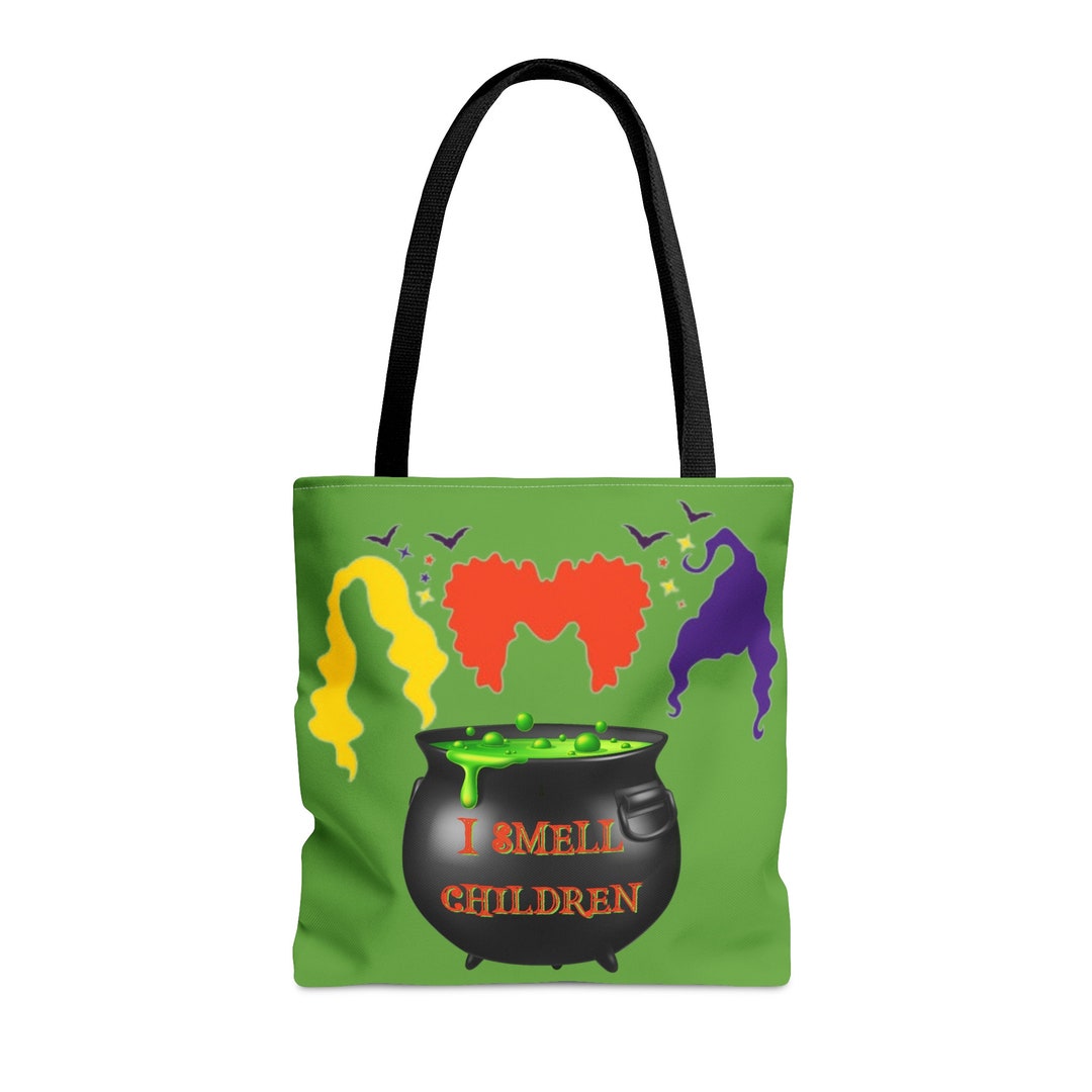 Hocus Pocus Bag, Sanderson Sisters I Smell Children Tote, Halloween ...