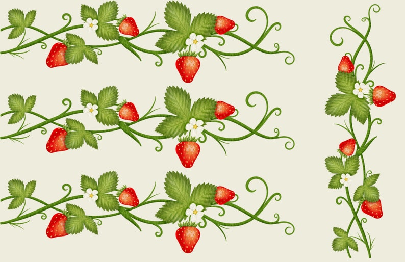 Strawberry Bulletin Board Kit: Summer Classroom Decor - Etsy