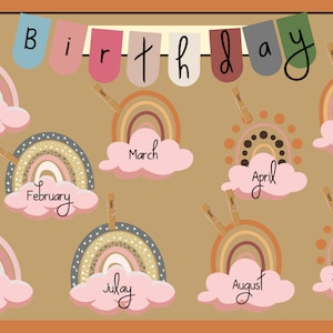 Boho Bulletin Board Kit Growing Bulletin Board Teachers - Etsy