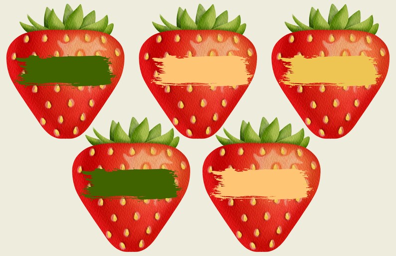 Strawberry Bulletin Board Kit: Summer Classroom Decor - Etsy