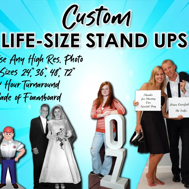 Life Size Cutout - Etsy