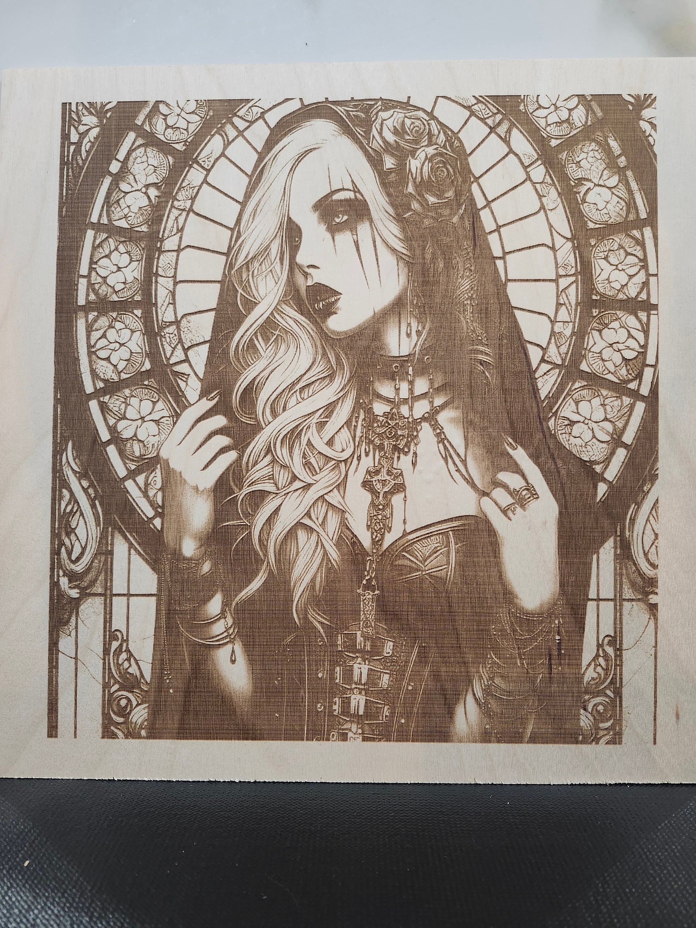 Goth Girl Engraved - Etsy