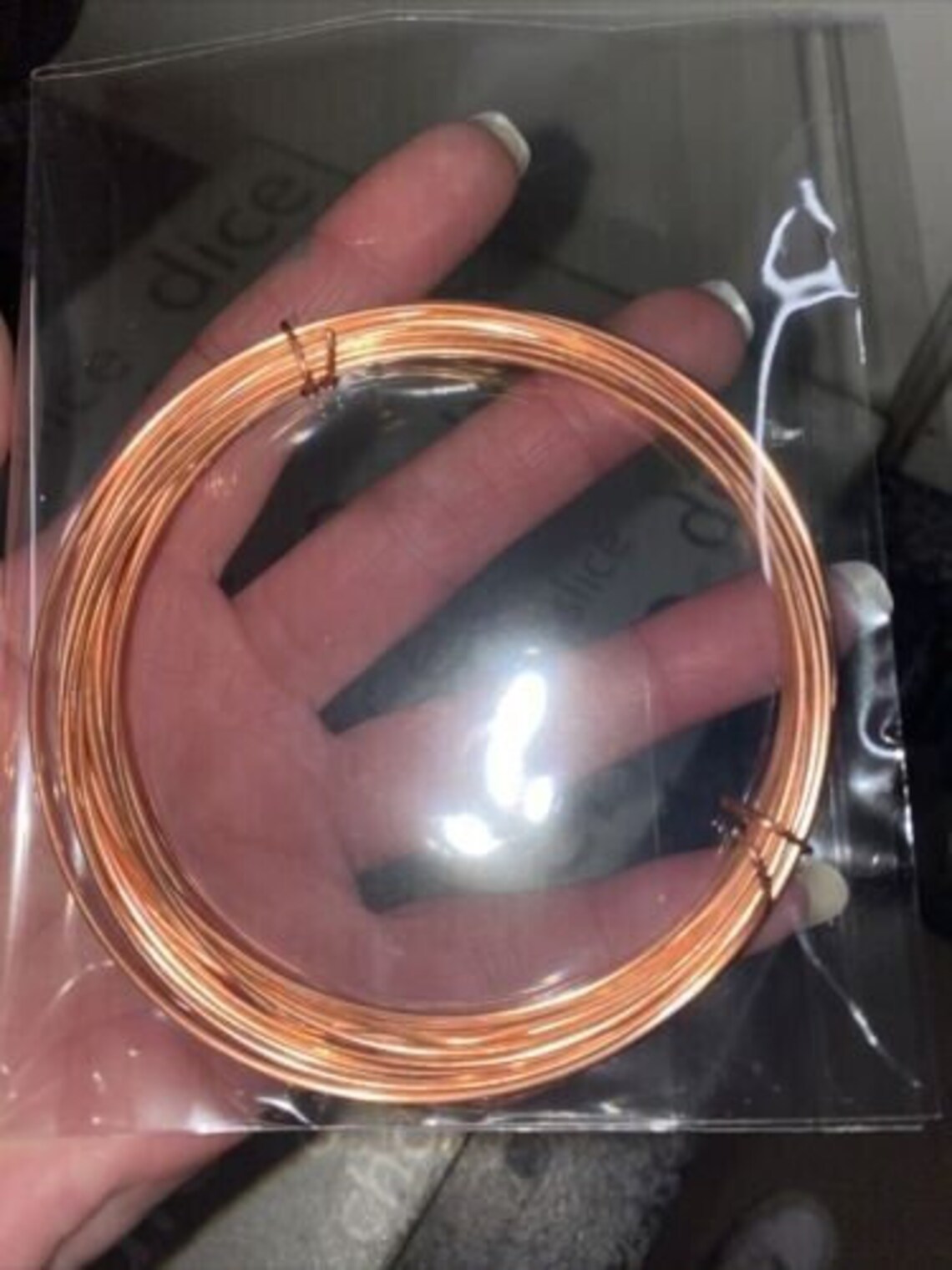 Copper Wire 1mm Thick 18 Gauge for Craft Jewellery. Pure Unplated Anti ...